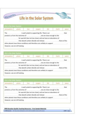 Space (Yrs 7-8 Science Grab Bags) – ORB Education Australia
