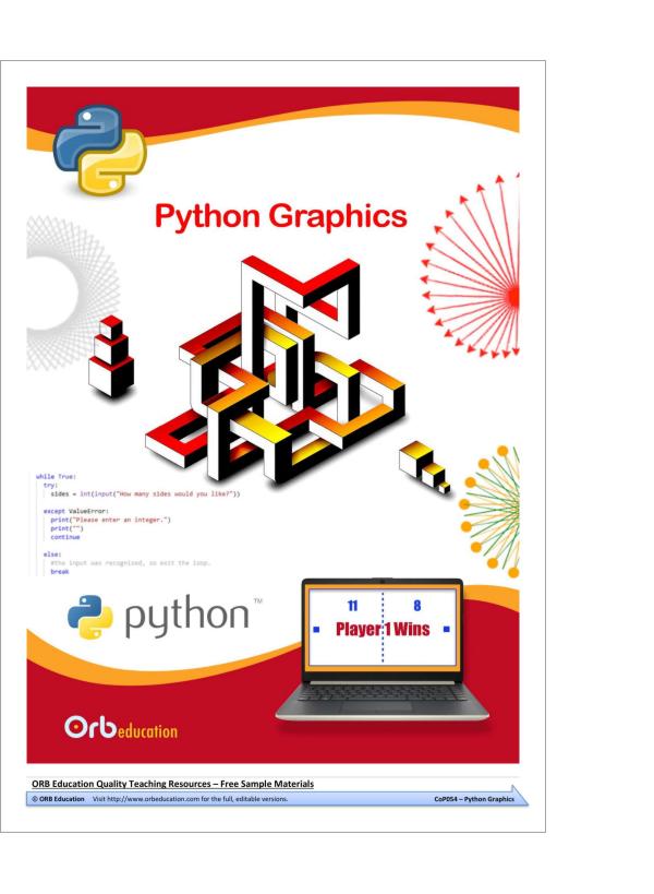 Python Graphics – ORB Education Australia